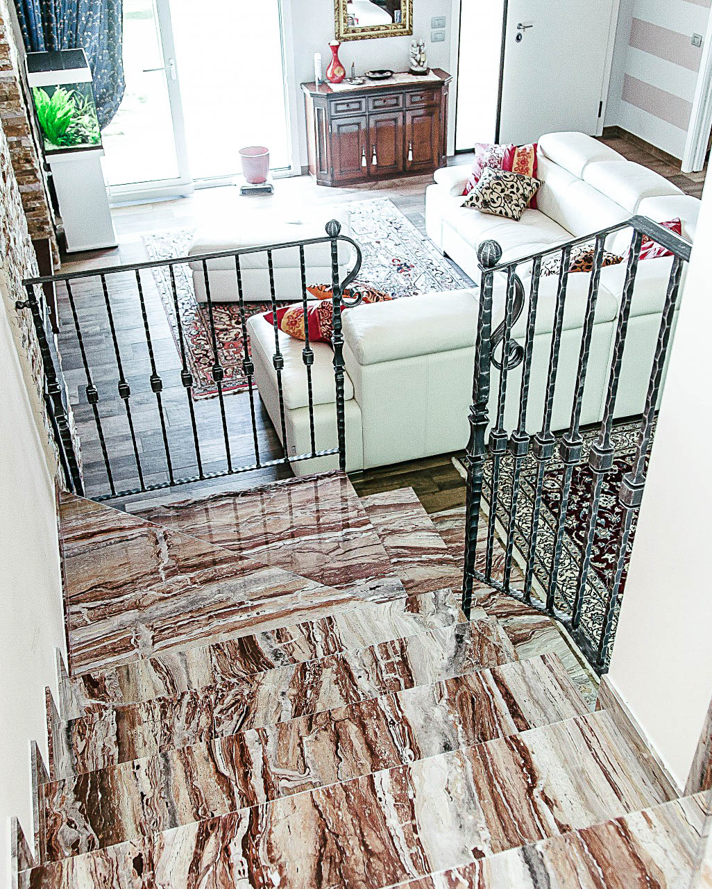 Arabescato Orobico Rosso - Marmi Orobici Graniti